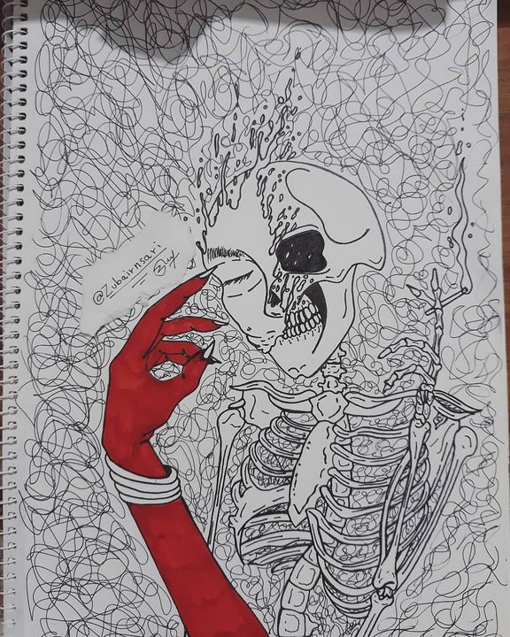 incomplete - artsy vibe - Drawings & Illustration, People & Figures ...