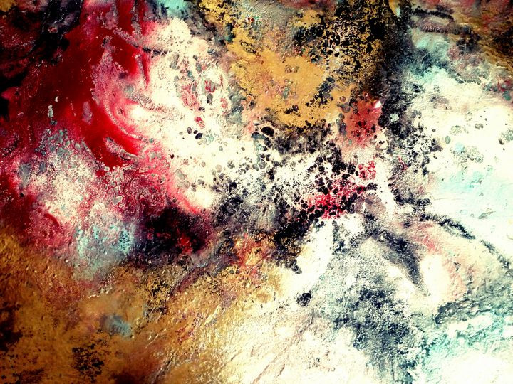 Feeling abstract acrylic painting - Soul Art Gallery - Paintings ...