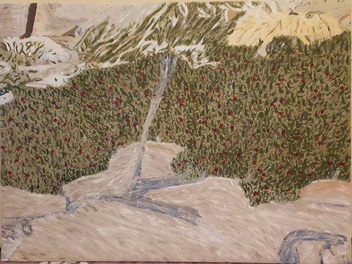 Oil Painting of an Inlet on Hastings - Diane Markey's Online Art ...