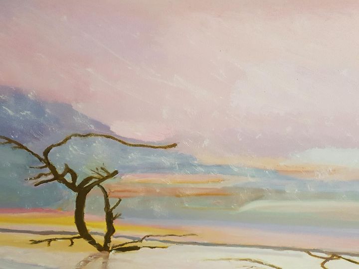 Sunset Over Menindee Lake OutbackNSW - Diane Markey's Online Art ...