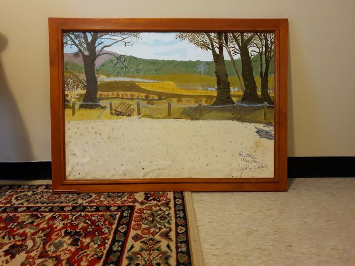 Picnic Area on Copeton Dam Road, NSW - Diane Markey's Online Art ...