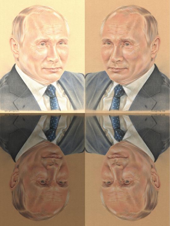 Vladimir Putin - Russian Leader 31 - Shirley Png Original Miniature ...