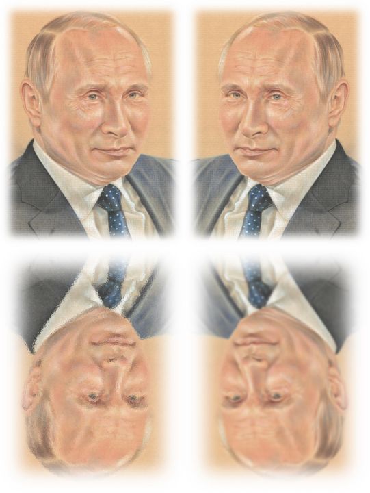 Vladimir Putin - Russian Leader 32 - Shirley Png Original Miniature ...