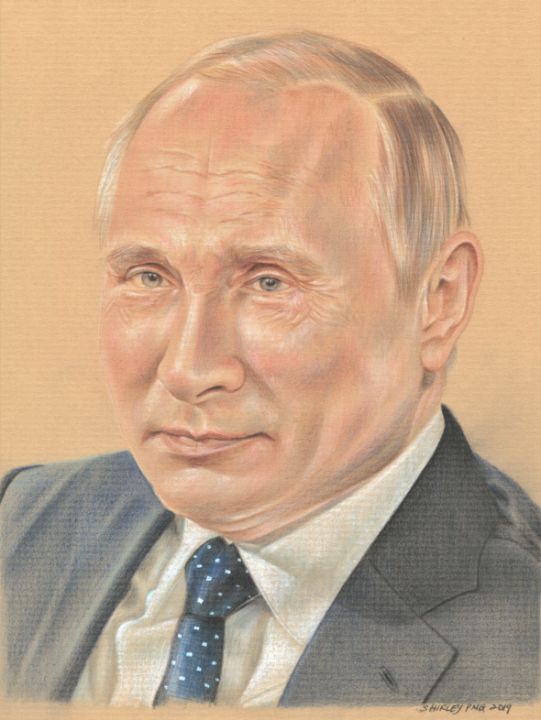 Vladimir Putin Russia President - Shirley Png Original Miniature ...