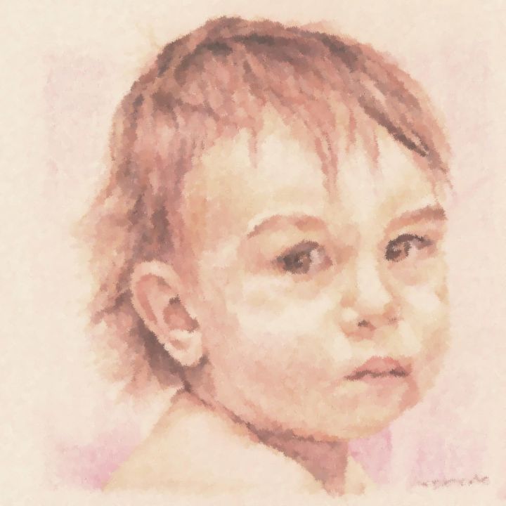 Innocence - Missing 4 - Shirley Png Original Miniature Portrait ...