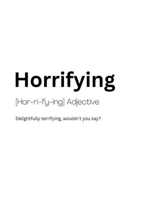 Horrifying Dictionary Definition - Kaigozen2 - Digital Art & AI, Humor ...