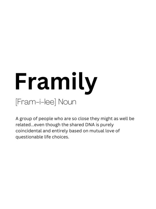 Framily Dictionary Definition - Kaigozen2 - Digital Art & AI, Humor ...