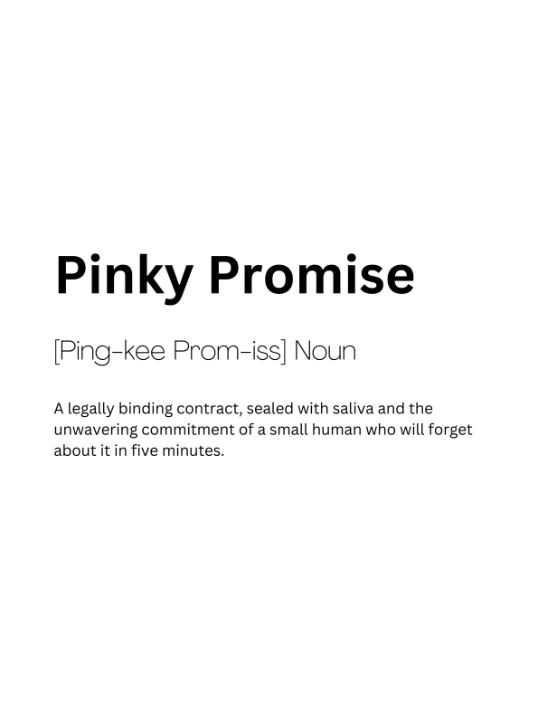 Pinky Promise Dictionary Definition - Kaigozen2 - Digital Art & AI ...