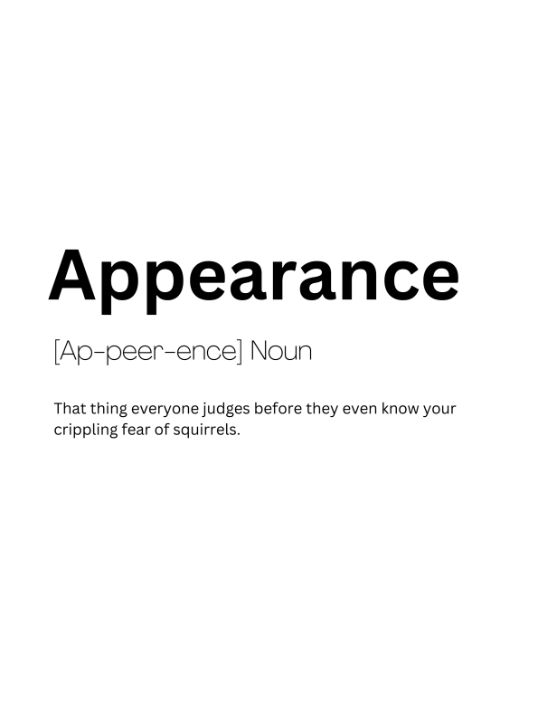 Appearance Dictionary Definition - Kaigozen2 - Digital Art & AI, Humor ...