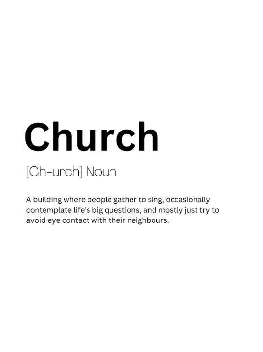 Church Dictionary Definition - Kaigozen2 - Digital Art & AI, Humor ...