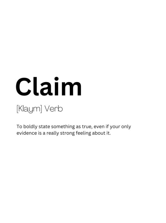 Claim Dictionary Definition - Kaigozen2 - Digital Art & AI, Humor ...