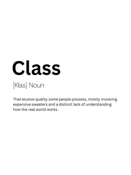 Class Dictionary Definition - Kaigozen2 - Digital Art & AI, Humor ...