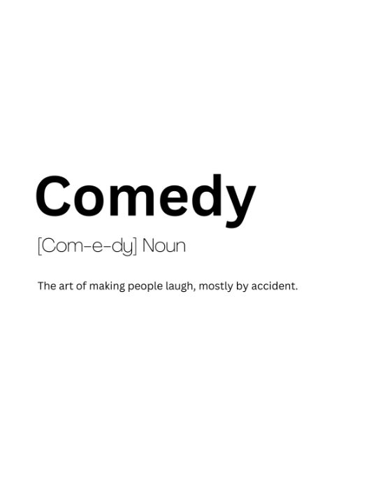 Comedy Dictionary Definition - Kaigozen2 - Digital Art & AI, Humor ...