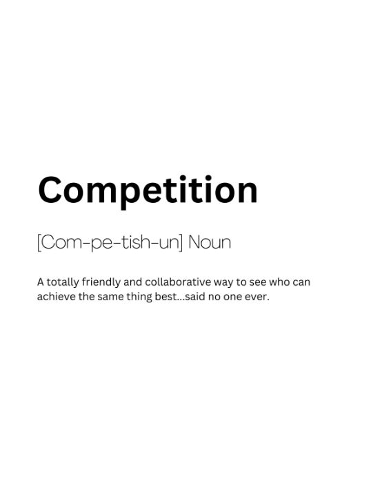 Competition Dictionary Definition - Kaigozen2 - Digital Art & AI, Humor ...