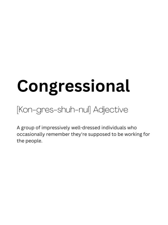 Congressional Dictionary Definition - Kaigozen2 - Digital Art & AI ...