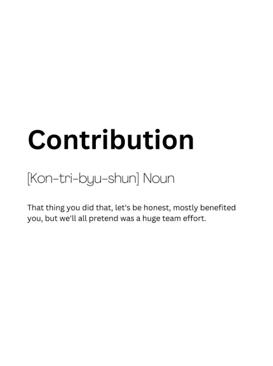 Contribution Dictionary Definition - Kaigozen2 - Digital Art & AI ...