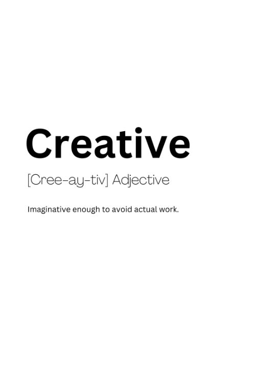 Creative Dictionary Definition - Kaigozen2 - Digital Art & AI, Humor ...