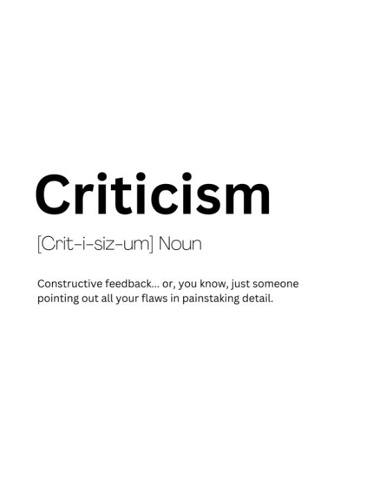Criticism Dictionary Definition - Kaigozen2 - Digital Art & AI, Humor ...