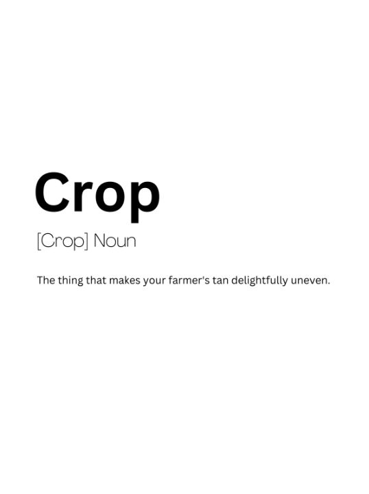 Crop Dictionary Definition - Kaigozen2 - Digital Art & AI, Humor ...
