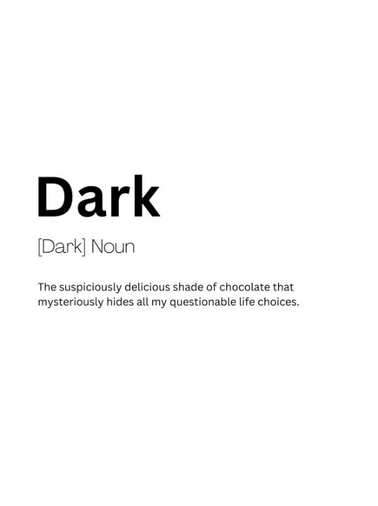 Dark Dictionary Definition - Kaigozen2 - Digital Art & AI, Humor ...
