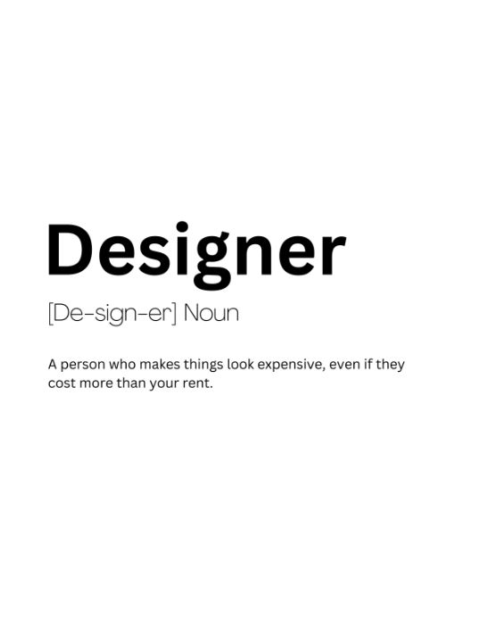 Designer Dictionary Definition - Kaigozen2 - Digital Art & AI, Humor ...
