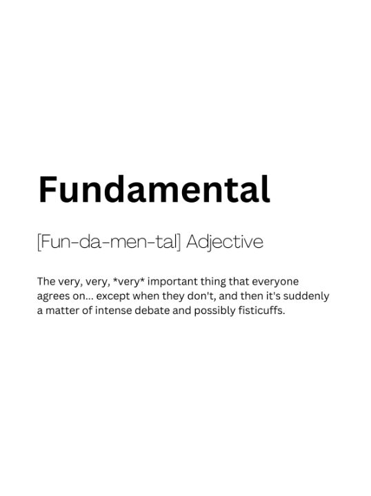 Fundamental Dictionary Definition - Kaigozen2 - Digital Art & AI, Humor ...