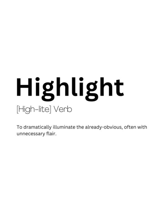 Highlight Dictionary Definition - Kaigozen2 - Digital Art & AI, Humor ...
