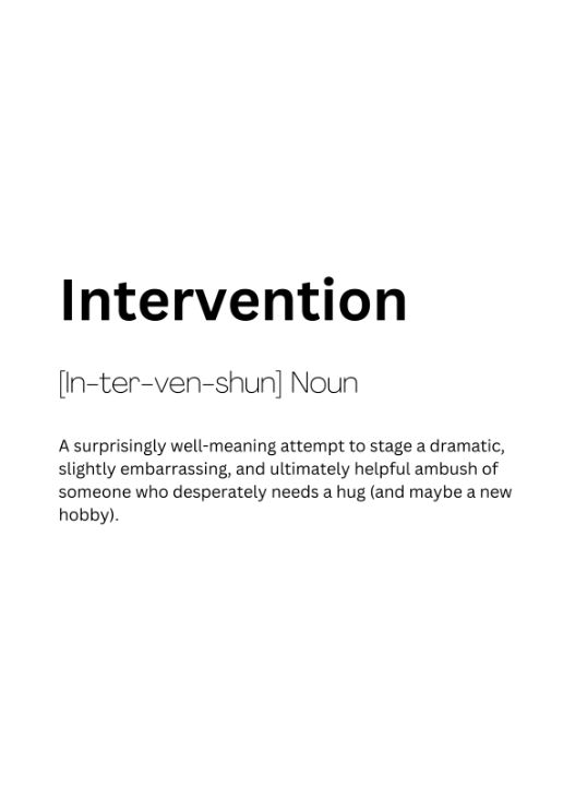 Intervention Dictionary Definition - Kaigozen2 - Digital Art & AI ...