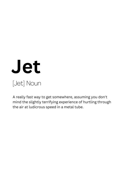 Jet Dictionary Definition - Kaigozen2 - Digital Art & AI, Humor ...
