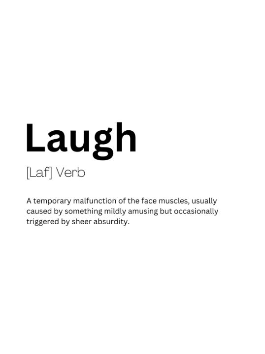 Laugh Dictionary Definition - Kaigozen2 - Digital Art & AI, Humor ...