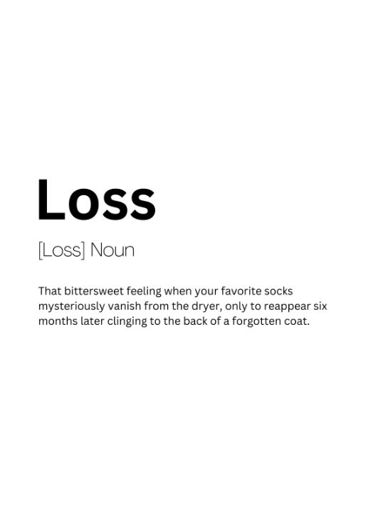 Loss Dictionary Definition - Kaigozen2 - Digital Art & AI, Humor ...