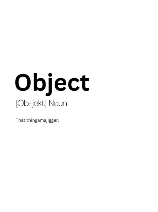 Object Dictionary Definition - Kaigozen2 - Digital Art & AI, Humor ...