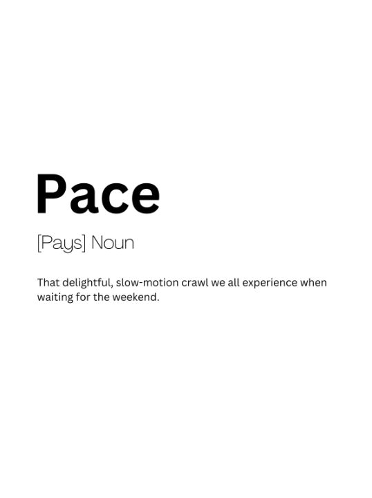 Pace Dictionary Definition - Kaigozen2 - Digital Art & AI, Humor ...