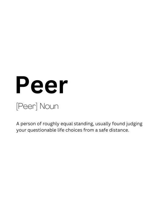 Peer Dictionary Definition - Kaigozen2 - Digital Art & AI, Humor ...