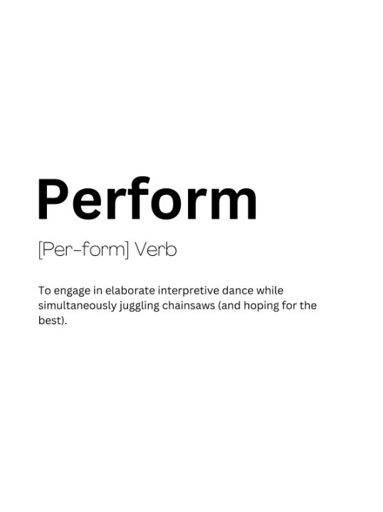 Perform Dictionary Definition - Kaigozen2 - Digital Art & AI, Humor ...
