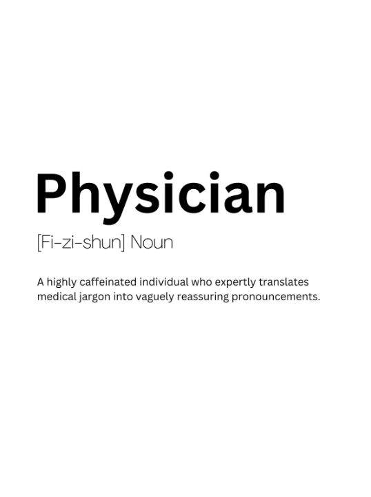 Physician Dictionary Definition - Kaigozen2 - Digital Art & AI, Humor ...