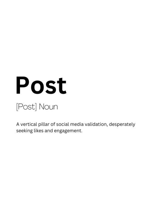 Post Dictionary Definition - Kaigozen2 - Digital Art & AI, Humor ...