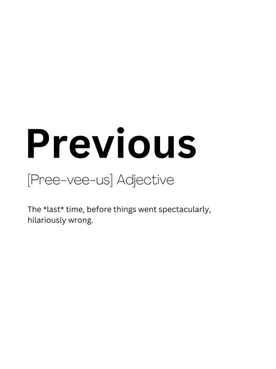 Previous Dictionary Definition - Kaigozen2 - Digital Art & AI, Humor ...