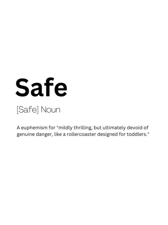 Safe Dictionary Definition - Kaigozen2 - Digital Art & AI, Humor ...