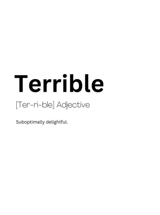 Terrible Dictionary Definition - Kaigozen2 - Digital Art & AI, Humor ...