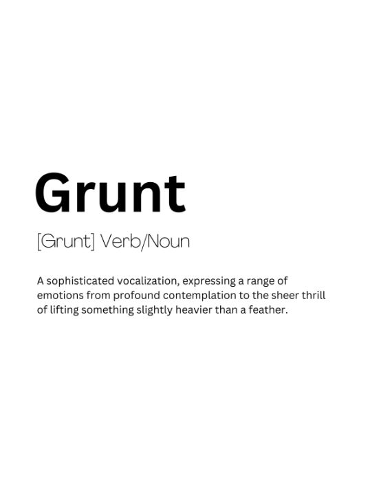 Grunt Dictionary Definition - Kaigozen2 - Digital Art & AI, Humor ...