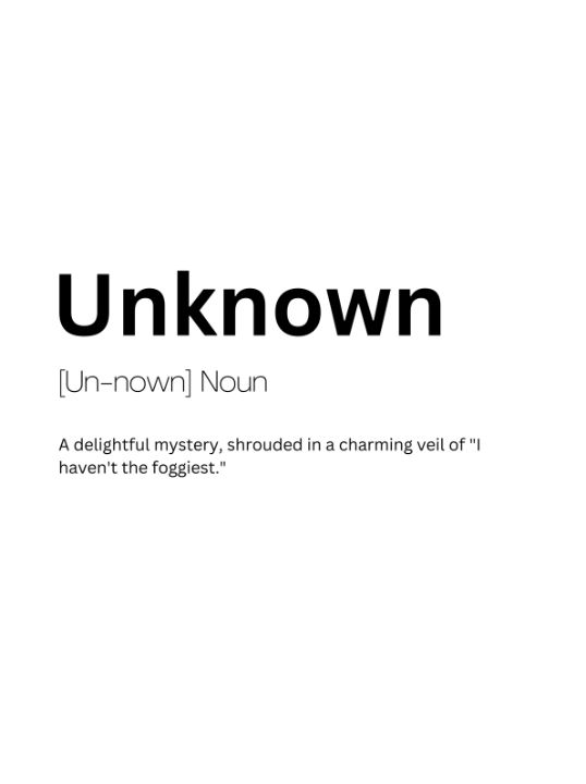 Unknown Dictionary Definition - Kaigozen2 - Digital Art & AI, Humor ...