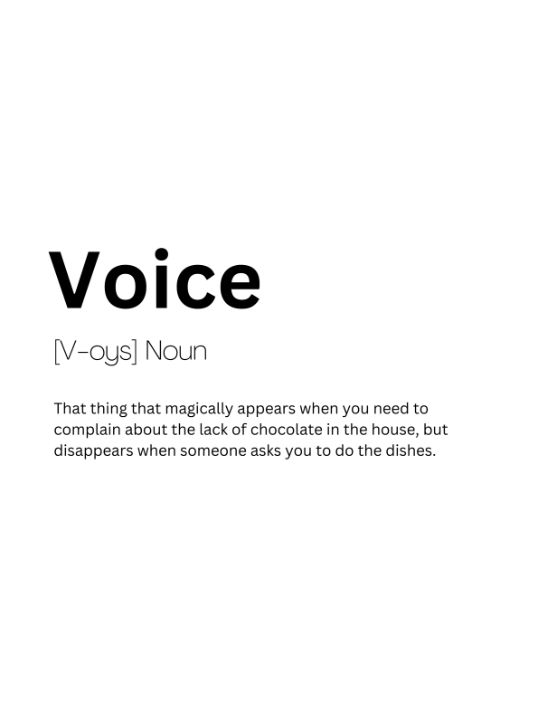 Voice Dictionary Definition - Kaigozen2 - Digital Art & AI, Humor ...