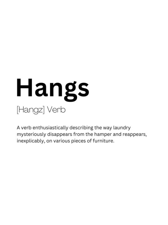 Hangs Dictionary Definition - Kaigozen2 - Digital Art & AI, Humor ...