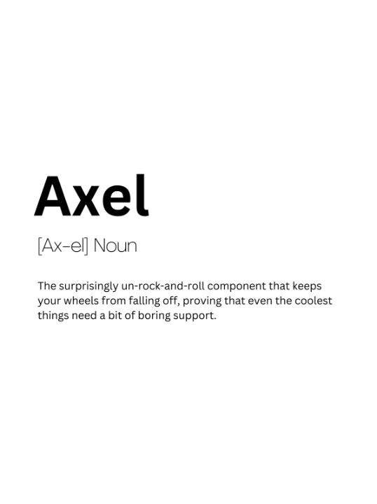 Axel Dictionary Definition - Kaigozen2 - Digital Art & AI, Humor ...
