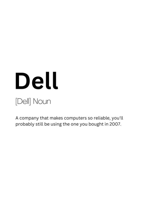 Dell Dictionary Definition - Kaigozen2 - Digital Art & AI, Humor ...