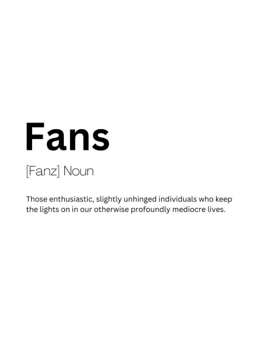 Fans Dictionary Definition - Kaigozen2 - Digital Art & AI, Humor ...