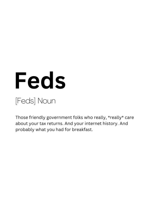 Feds Dictionary Definition - Kaigozen2 - Digital Art & AI, Humor ...