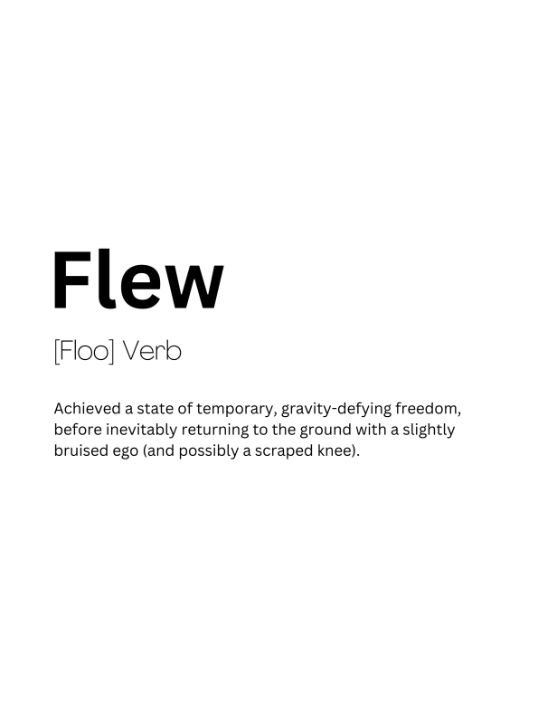 Flew Dictionary Definition - Kaigozen2 - Digital Art & AI, Humor ...