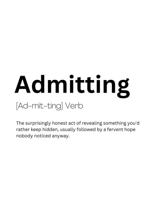 Admitting Dictionary Definition - Kaigozen2 - Digital Art & AI, Humor ...